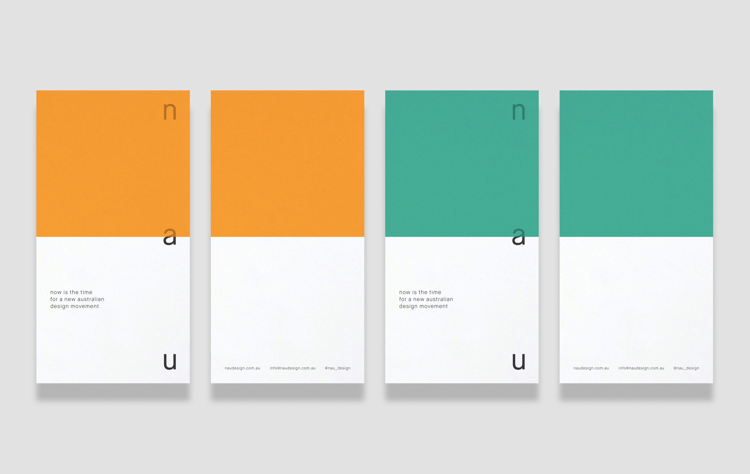 Nau is the time | Design by Toko