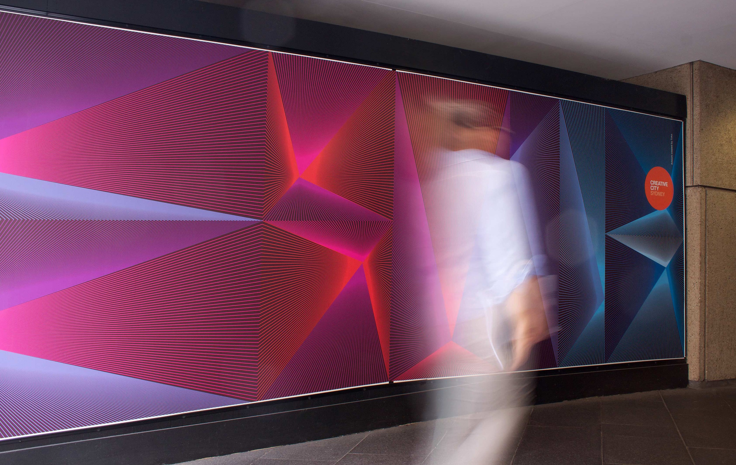 The creative hoardings program | Design by Toko