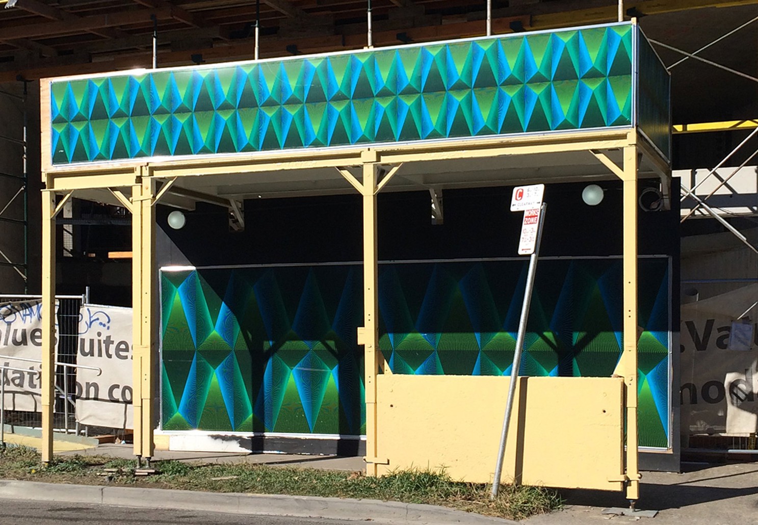 The creative hoardings program | Design by Toko